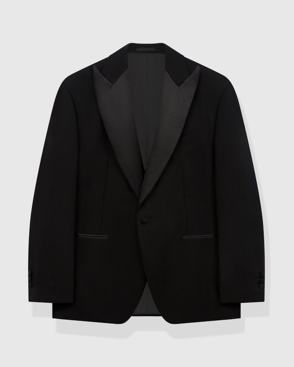Made-to-Measure Black Tie by Guabello - October.25.F29 - Casual Fitters